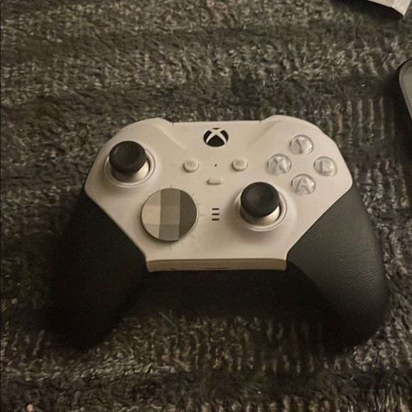 Microsoft | Video Games & Consoles | Black And White Xbox Controller ...
